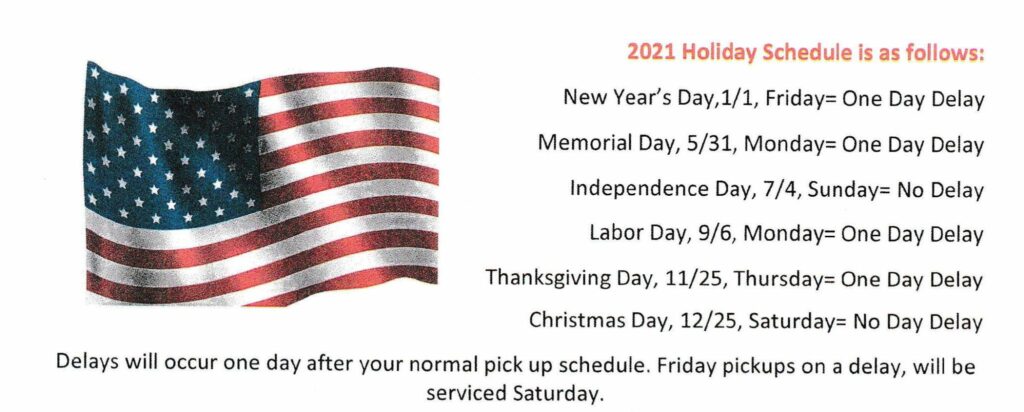 Cumberland Trash and Recycling Schedule: Pickup Days, Holidays, and ...